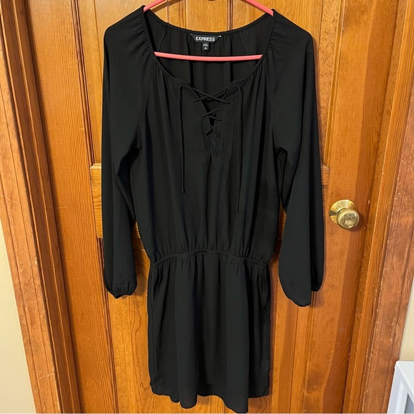 Express | Dresses | Express Black Dress | Poshmark